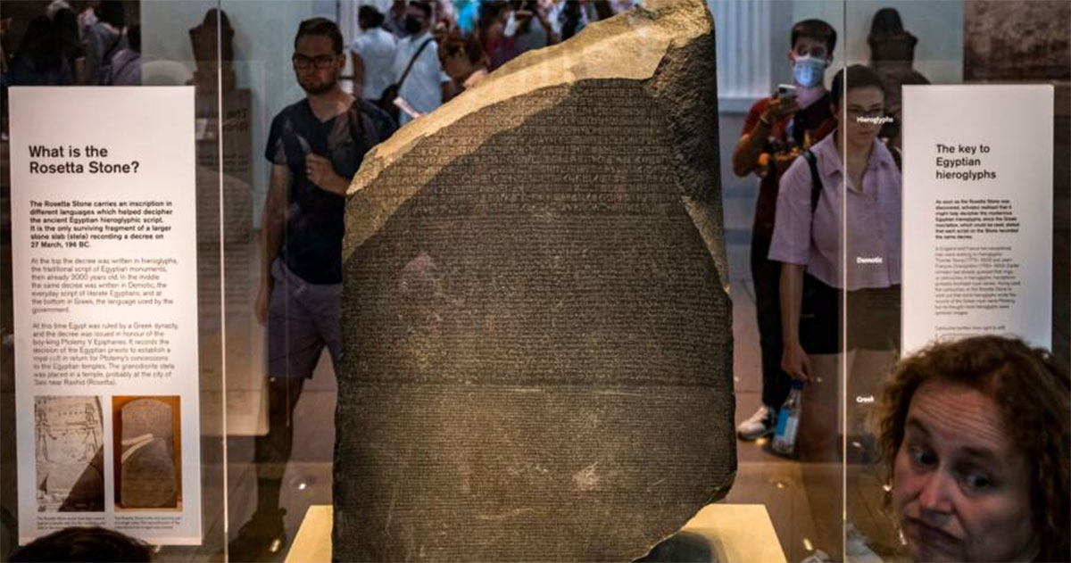 Apa Itu Batu Rosetta, Tablet yang Memecahkan Misteri Kuno Hieroglif ...