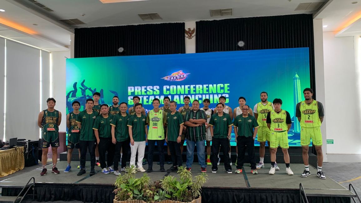 PACIFIC CAESAR SURABAYA RESMI MELUNCURKAN TIM IBL 2026 - EtIndonesia